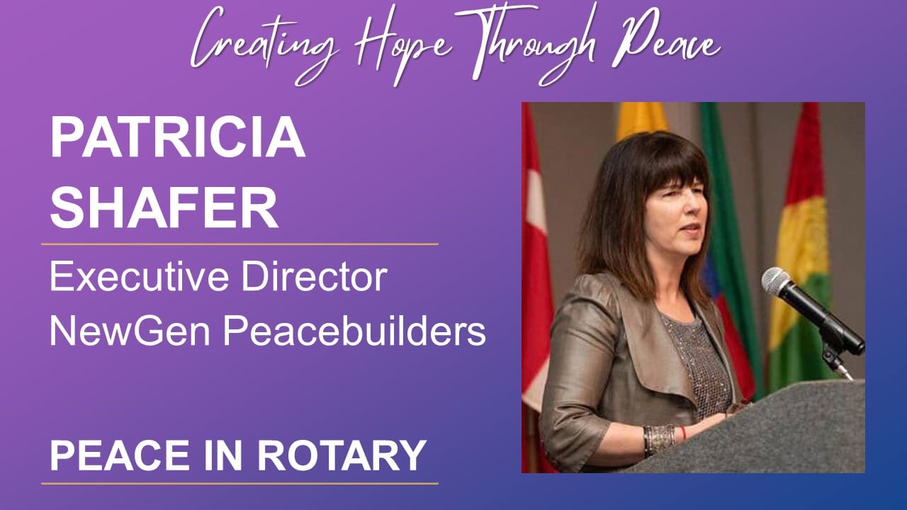 Conference of Clubs - Keynote Speaker - Patricia Shafer | Rotary ...